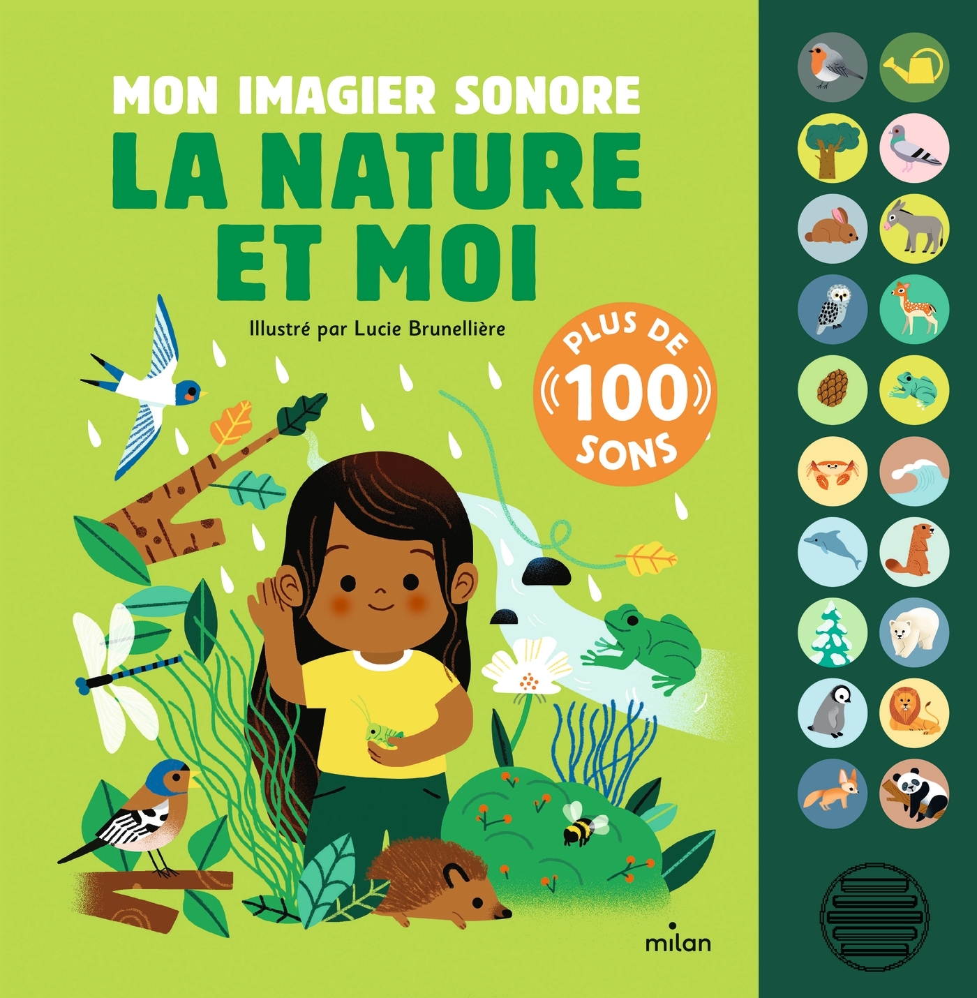 Mon imagier sonore - La nature et moi - EVEIL 0 - 3 ANS - JEUNESSE - La Griffe Noire
