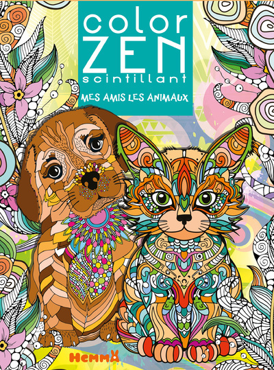 Color Zen scintillant - Mes amis les animaux - LIVRES JEUX ET PUZZLE ...