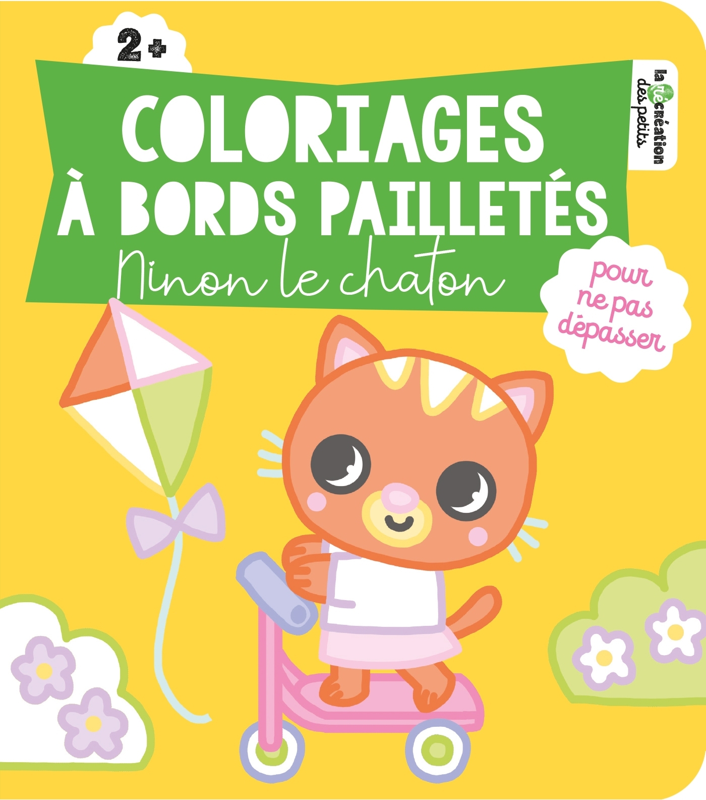 Coloriages à bords pailletés - Ninon le chaton - LIVRES JEUX ET PUZZLE ...