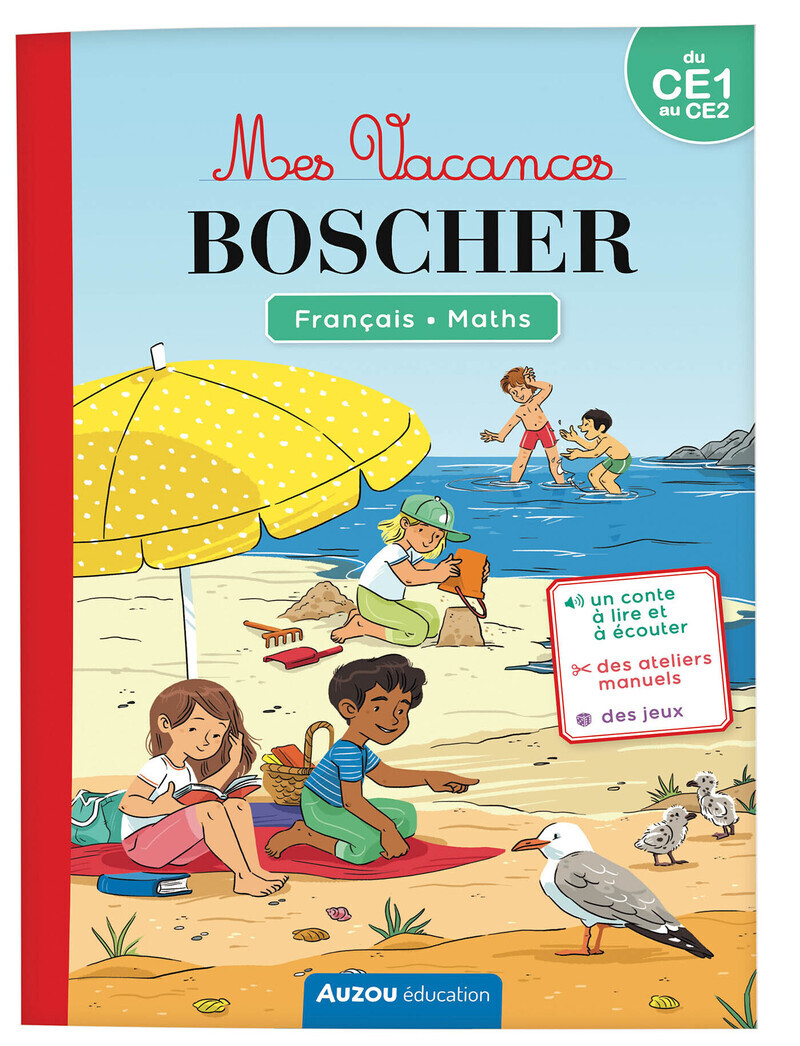 Mes vacances Boscher - Du CE1 au CE2 - 2026 - La Griffe Noire